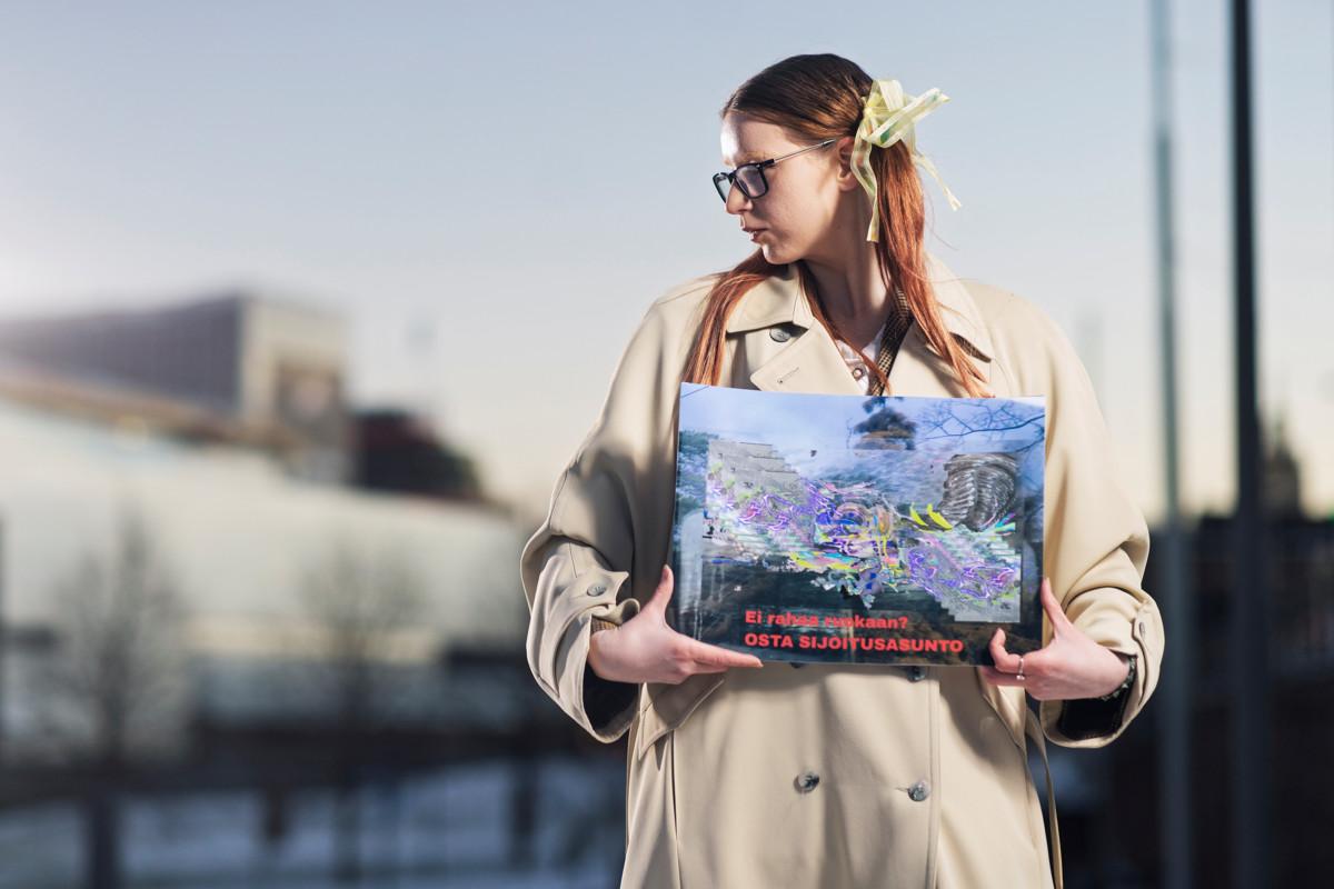 Yhteiskunnallisia meemejä taiteilevan Alma Tuuvan mielestä köyhistä ...