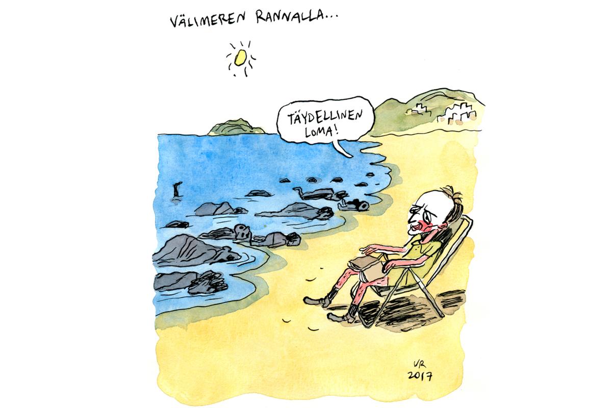 Ville Ranta: Nuiva riemuloma - Kirkko ja kaupunki